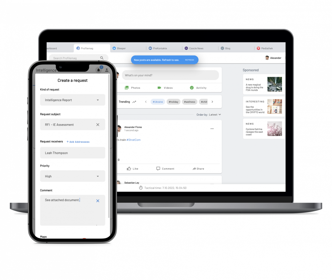 SOCIAL MEDIA SIMULATOR | Training tool for social media simulations