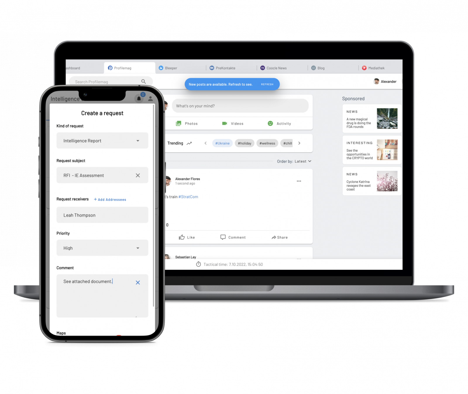 SOCIAL MEDIA SIMULATOR | Training tool for social media simulations